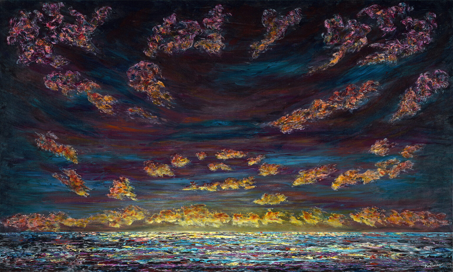 Ken Bonner Art – Original Vibrant Colour Works